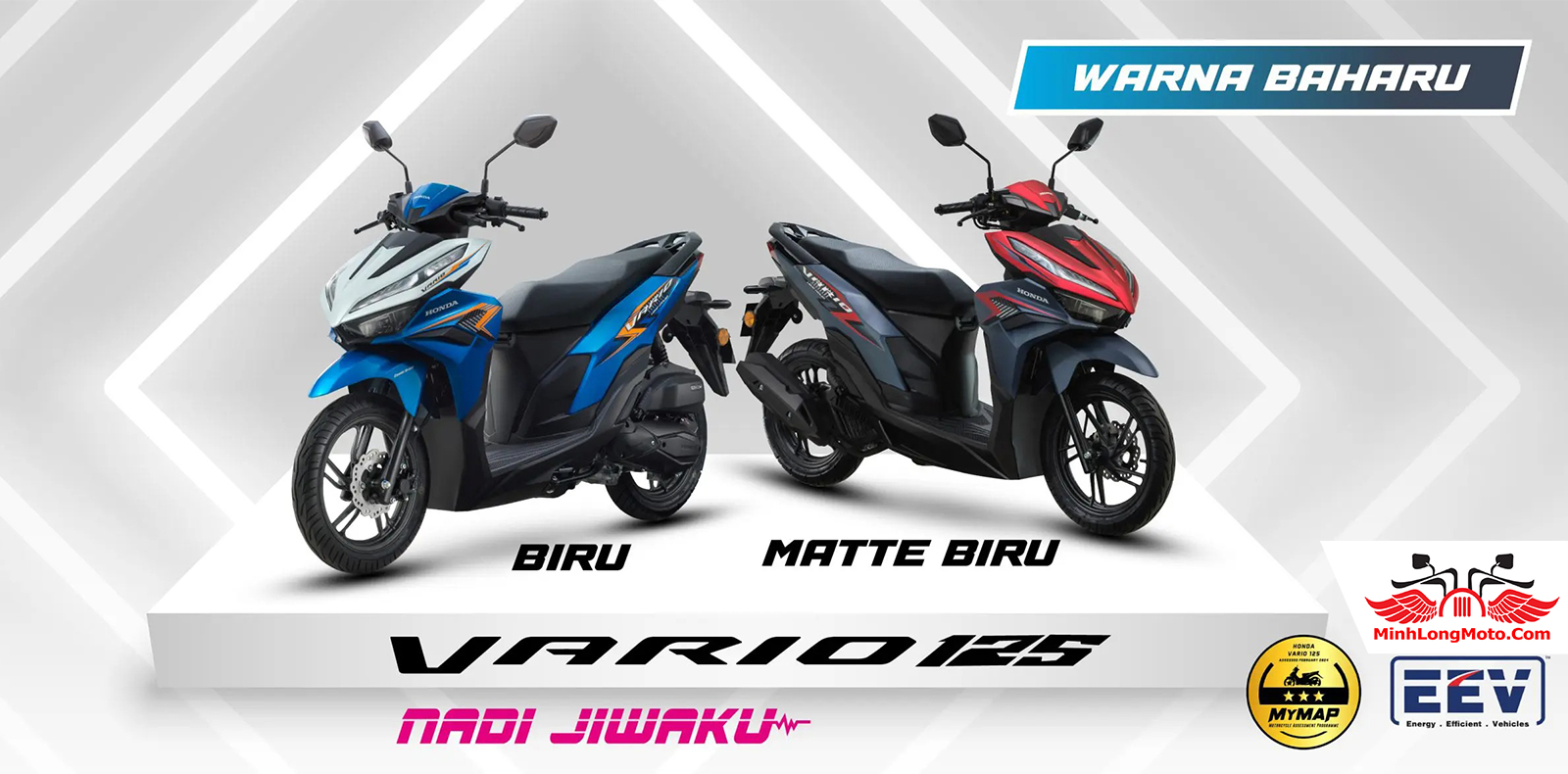 Thông số Vario 125: Xe tay ga thể thao ấn tượng