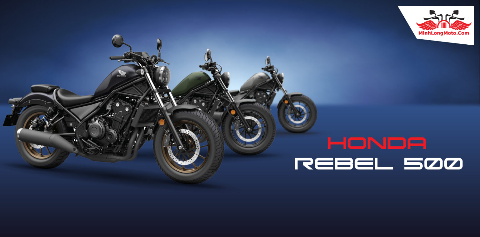 Honda Rebel 500: Giá xe moto Rebel 500 2025 chính hãng