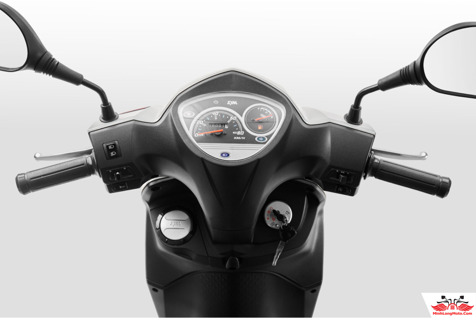 SYM Shark 50 Fi - Xe tay ga tiết kiệm, an toàn cho học sinh