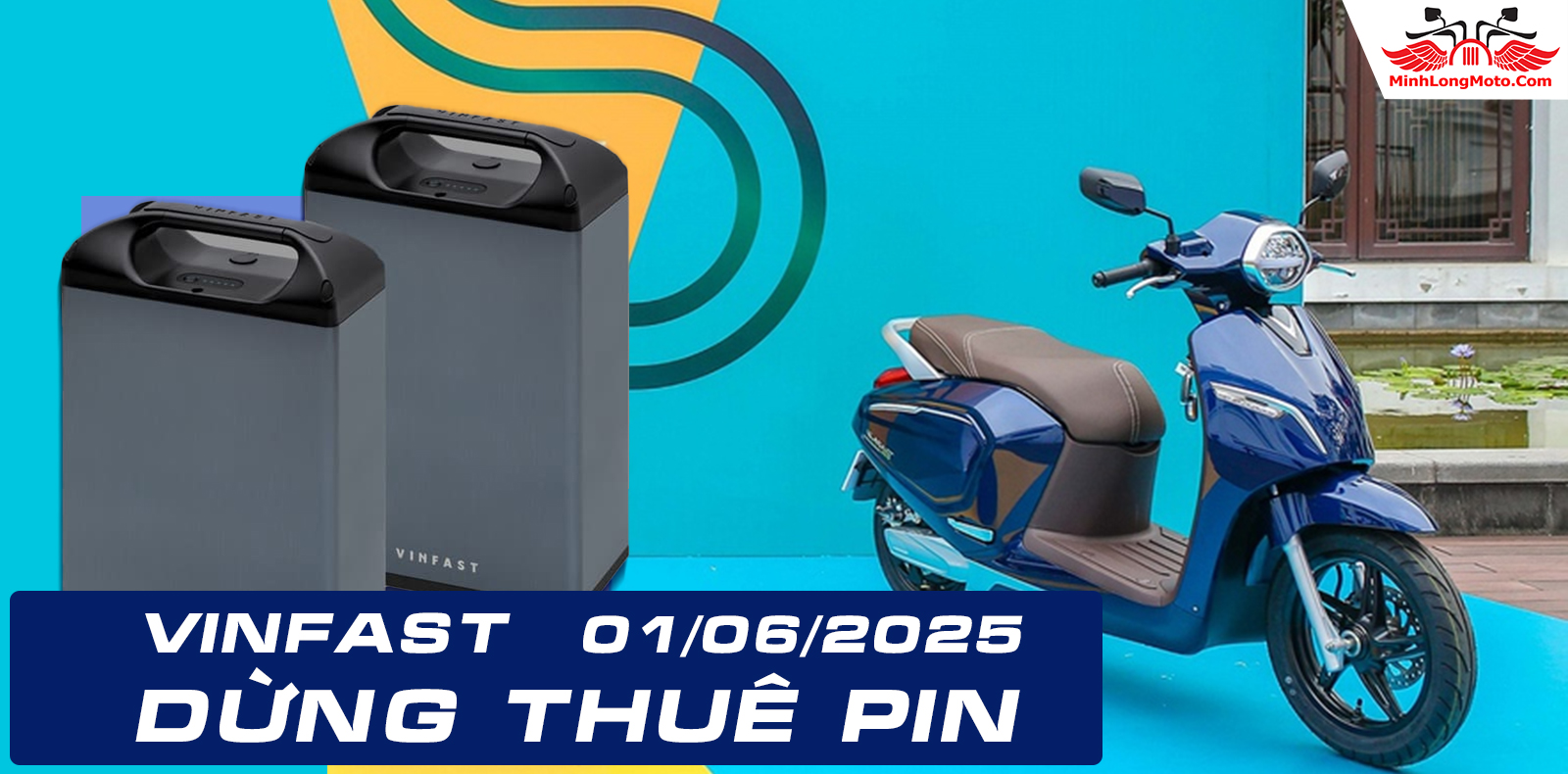 VinFast chính thức dừng thuê pin xe máy điện 01/06/2025