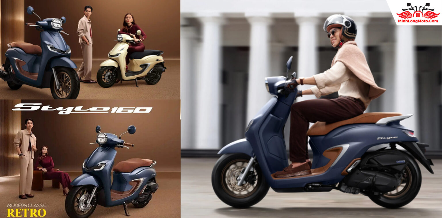 Honda Stylo 160 2026 - Thêm màu mới Royal Matte Blue