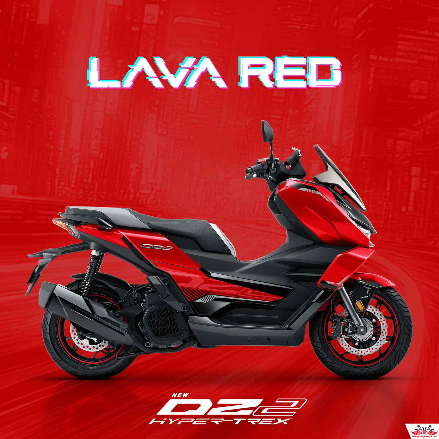 GPX DZ2: Mẫu xe "khủng long con" đối thủ Air Blade 160