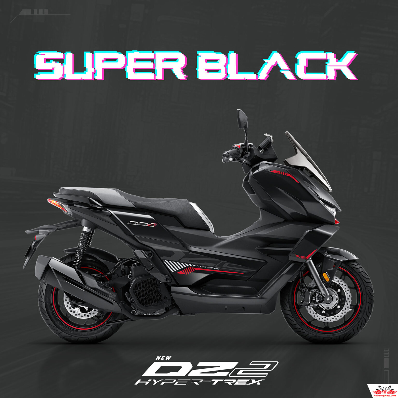 GPX DZ2: Mẫu xe "khủng long con" đối thủ Air Blade 160