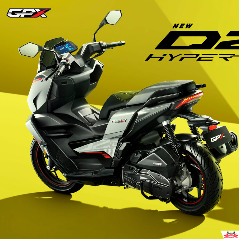 GPX DZ2: Mẫu xe "khủng long con" đối thủ Air Blade 160