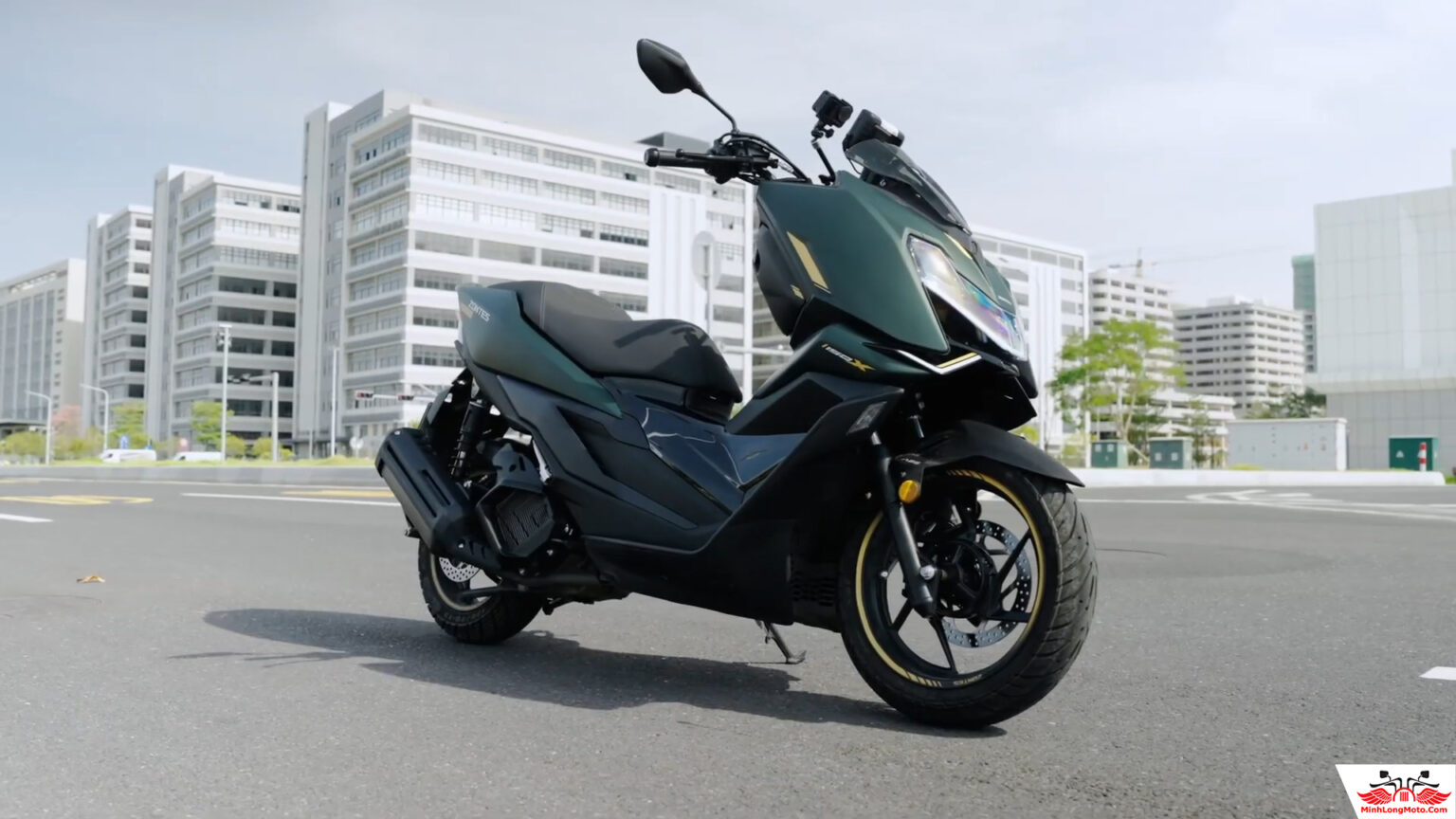 Zontes 150X: Mẫu tay ga "TOP 1" siêu đỉnh với khung nhôm đúc