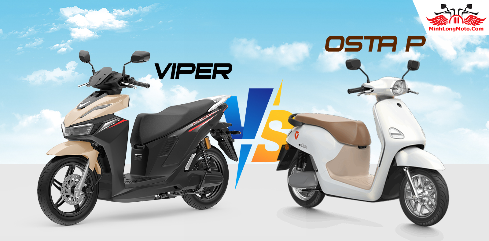 So sánh VinFast Viper và Yadea Osta P - Xe điện nổi bật 2026