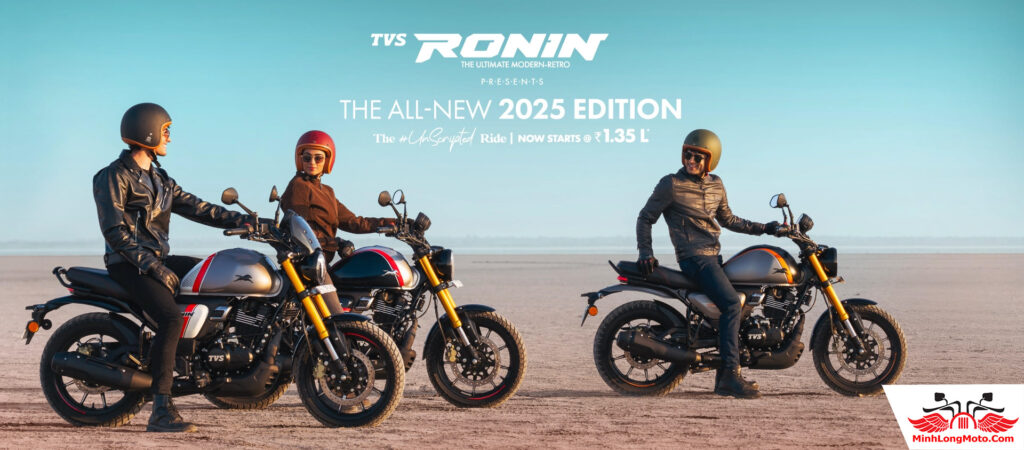 TVS Ronin 225 2026 ra mắt - Mẫu xe cho những chuyến đi